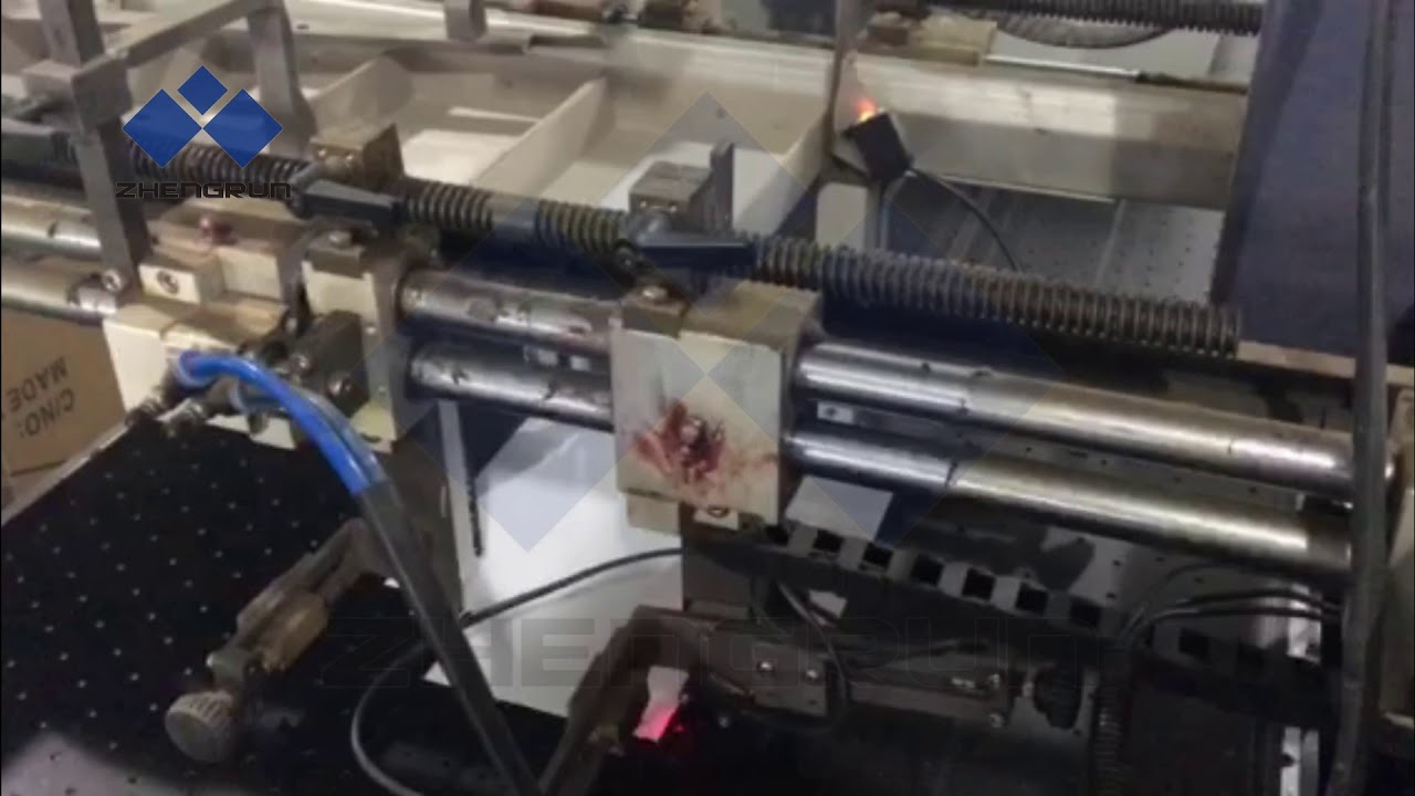 Automatic Rigid Box Maker Model RB420B - YouTube