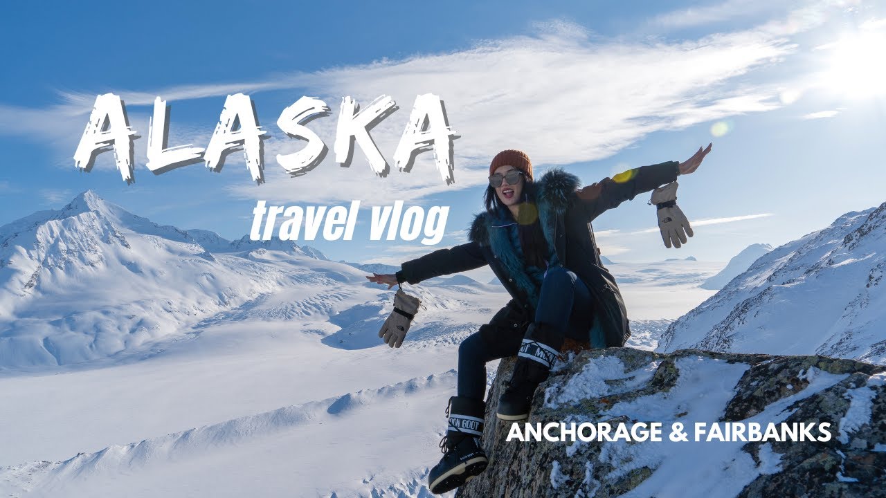 Alaska travel vlog｜阿拉斯加6天旅程全记录｜直升机去看冰川山顶｜Fairbanks & Anchorage｜冰川徒步极地特快 ...