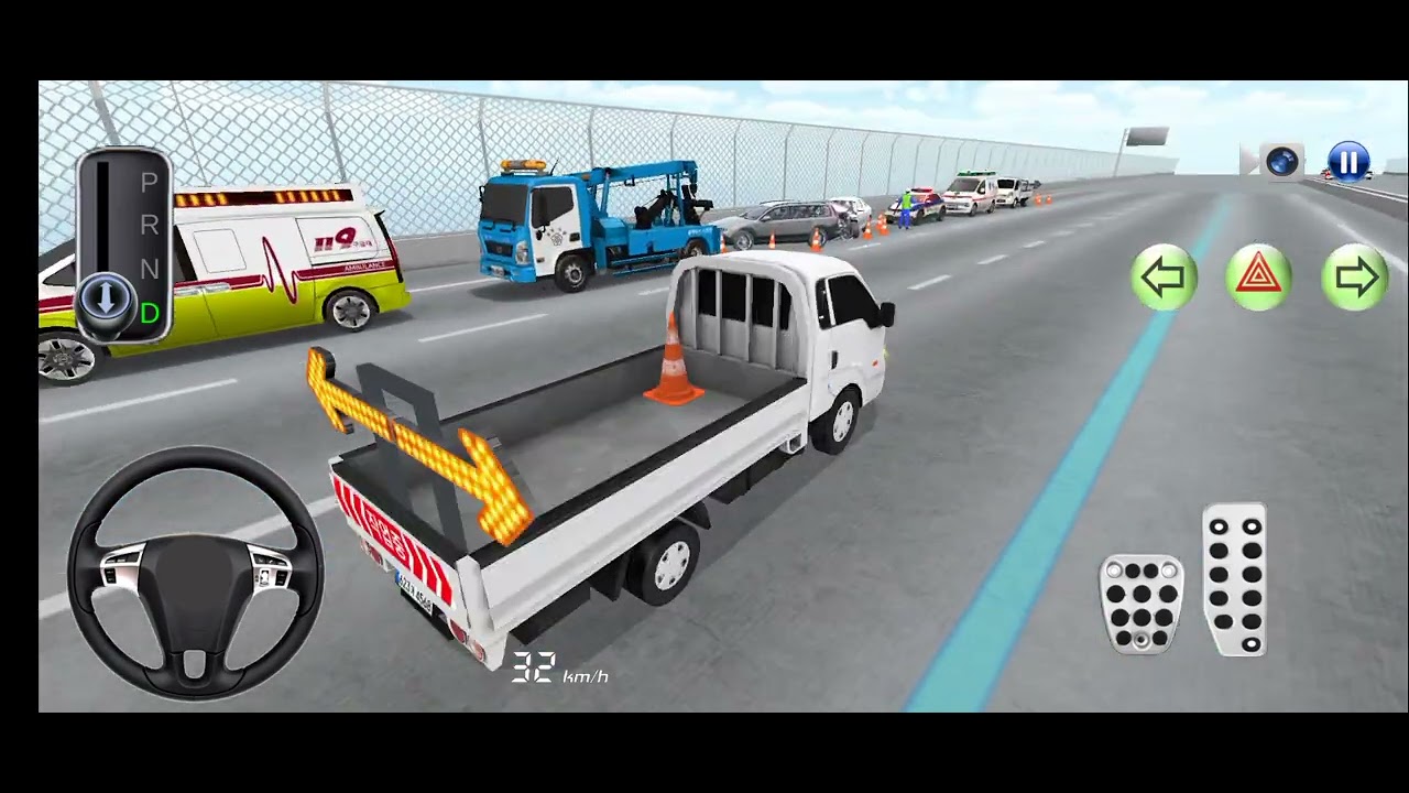 New Police Van Hyundai Staria || 3d Driving Class android game play ...