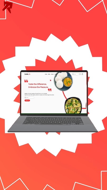 landing page using reactjs , food website react.js css | ratnez - YouTube
