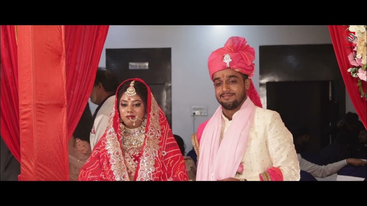 Sushant weds Pooja Cinematic wedding highlight | By Saroj Digital 2024 - YouTube