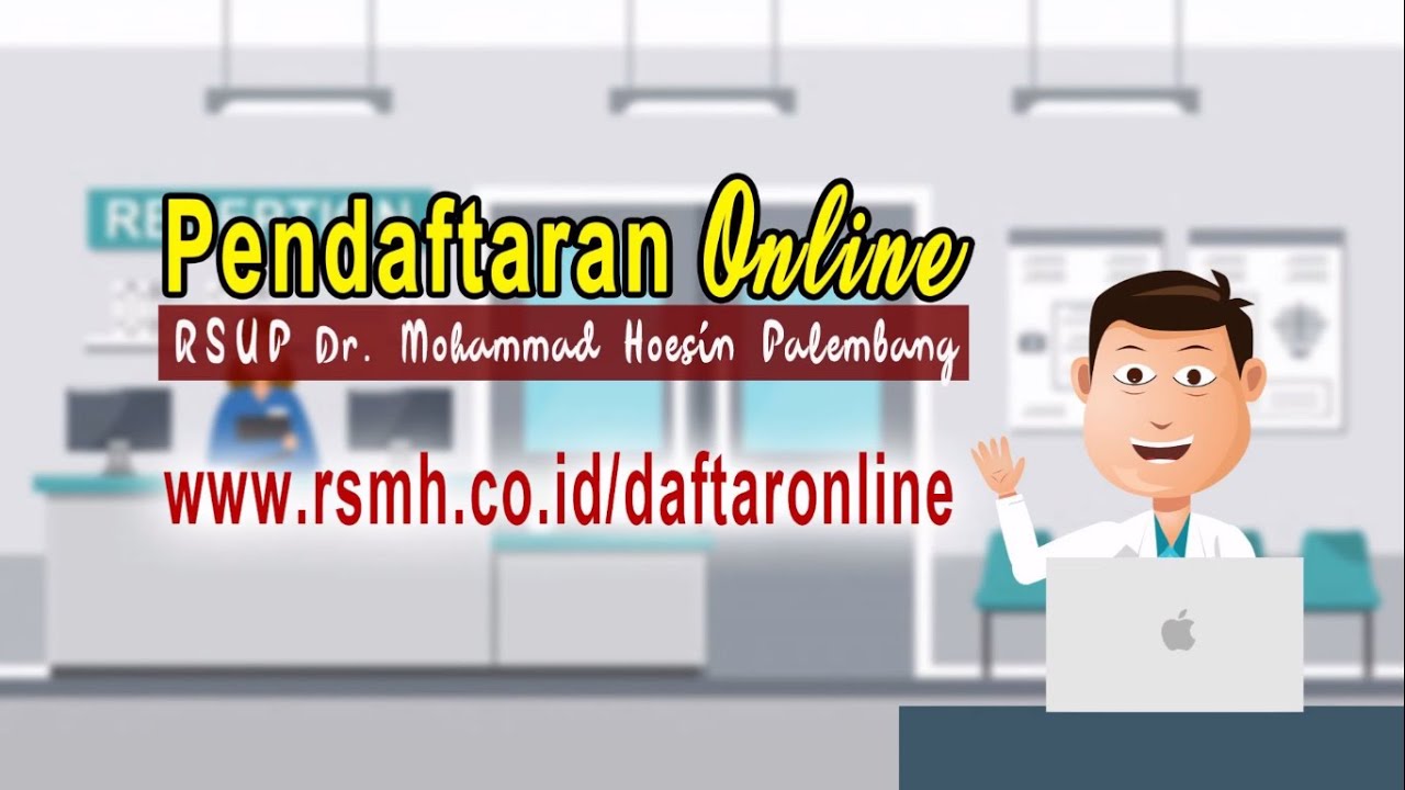 PENDAFTARAN ONLINE RSMH PALEMBANG - YouTube