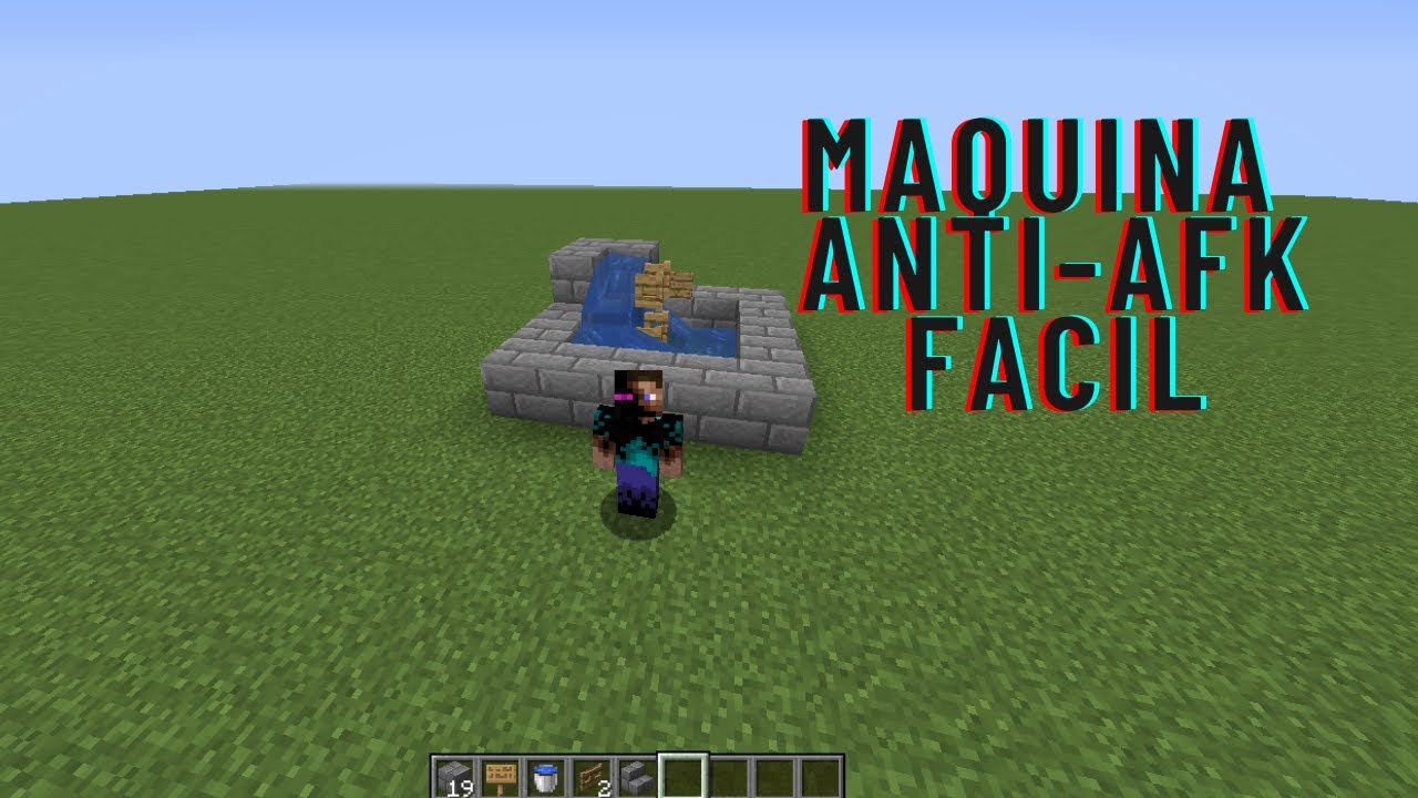 Como hacer una máquina anti AFK en Minecraft "Java y Bedrock" - YouTube