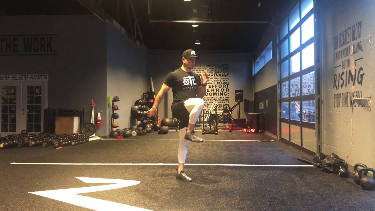 Anterior Lunge Explosive Concentric - YouTube