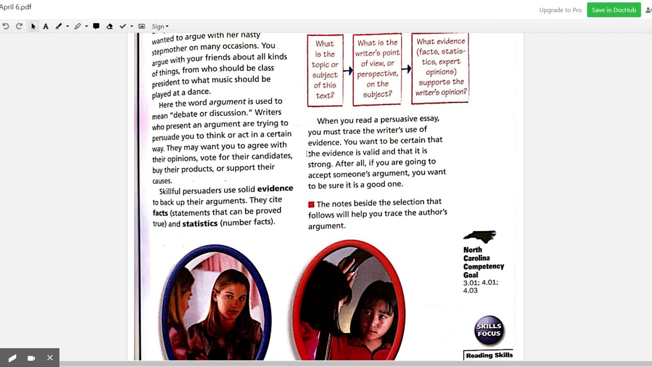 Monday, April 6 - Tracing an Author's Argument - YouTube