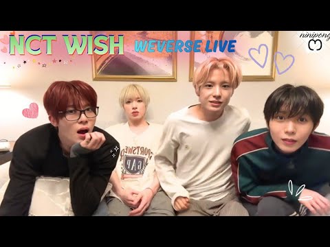 [ALL SUB] NCT WISH WEVERSE LIVE 😍🤗💚 (03.28.26) #weverselive #nctwish