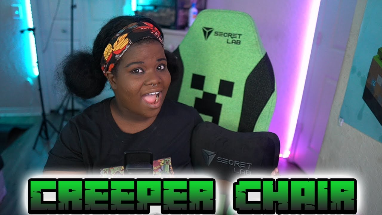 SECRETLAB SENT ME A MINECRAFT CHAIR???!!! GIVEAWAY ANNOUNCEMENT - YouTube
