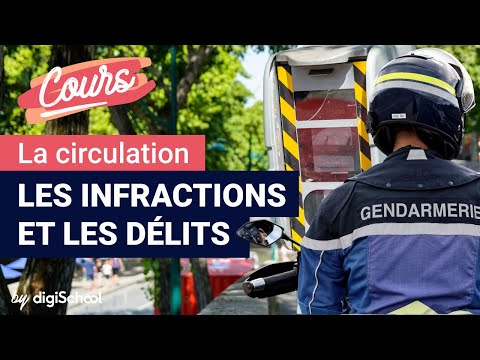Les infractions et les délits  | Code de la route