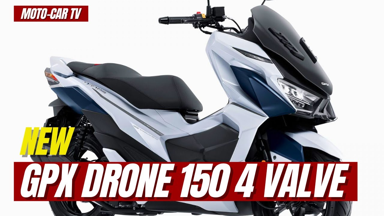 Introducing New GPX Drone 150 2023 | MOTO-CAR TV - YouTube