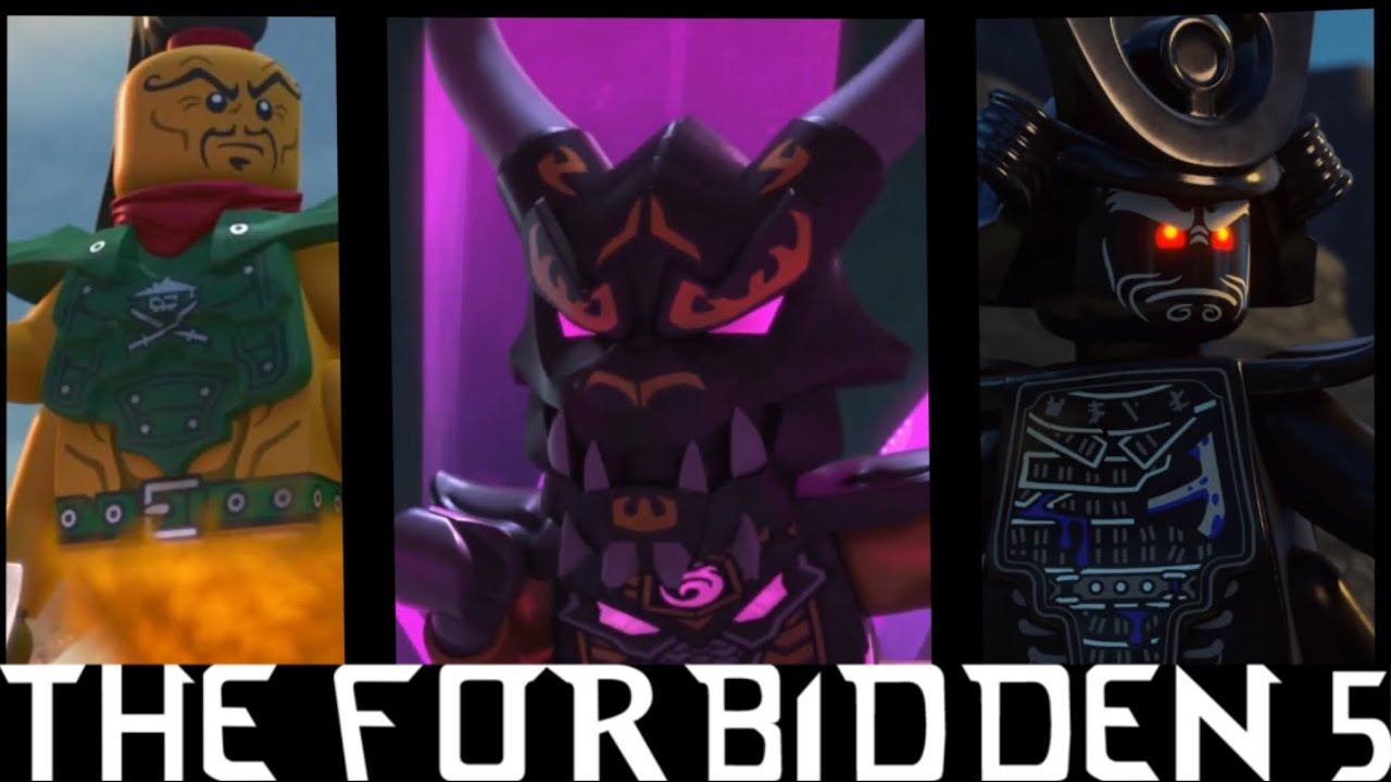 Who is the Forbidden 5 in Ninjago Dragons Rising Season 2 - YouTube