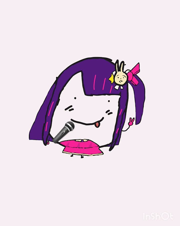 최애아이 그림 💜🖤💘 최애의아이 Youtube