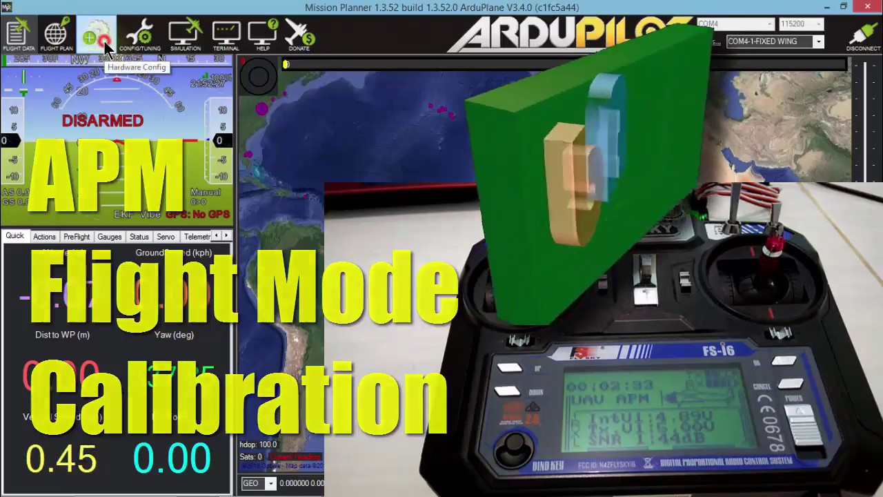 APM (FC) - Flight Mode Calibration (Mode Penerbangan) - YouTube