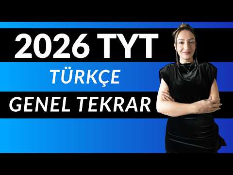 TYT TÜRKÇE GENEL TEKRAR 2026 '' YENİ KİTABIMDAN YENİ SORULARLA''