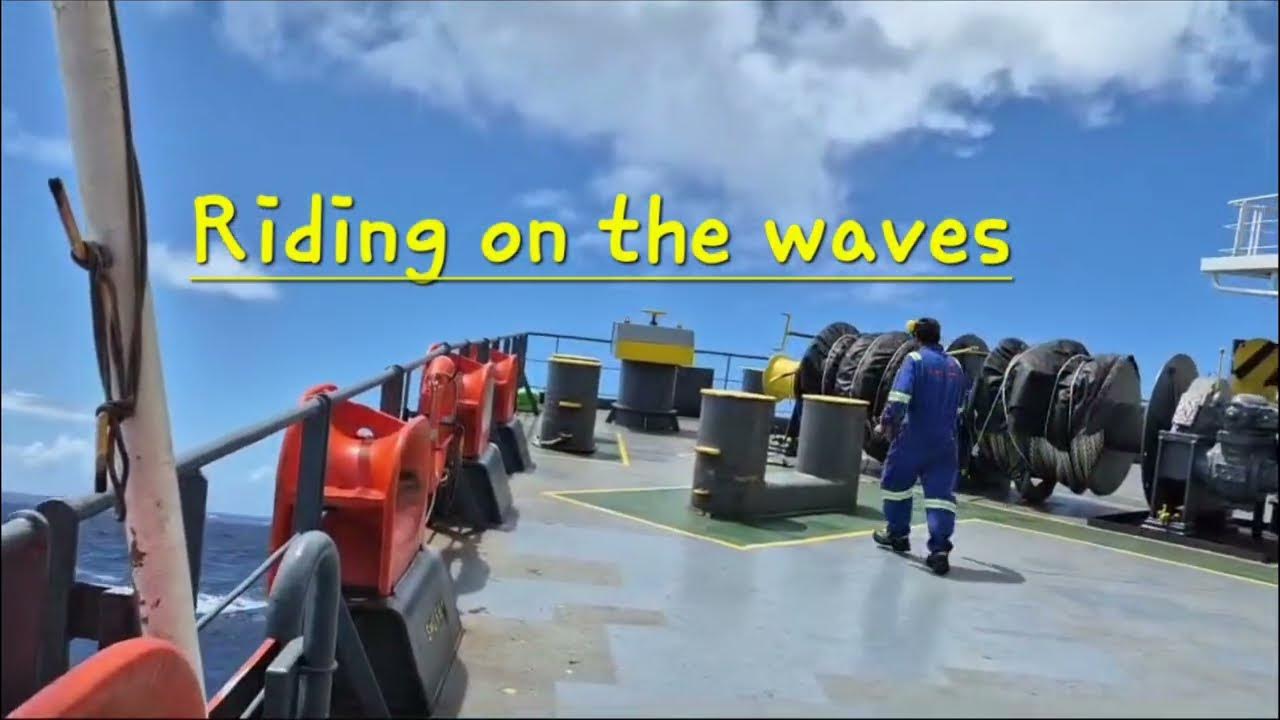 Riding on the waves - YouTube