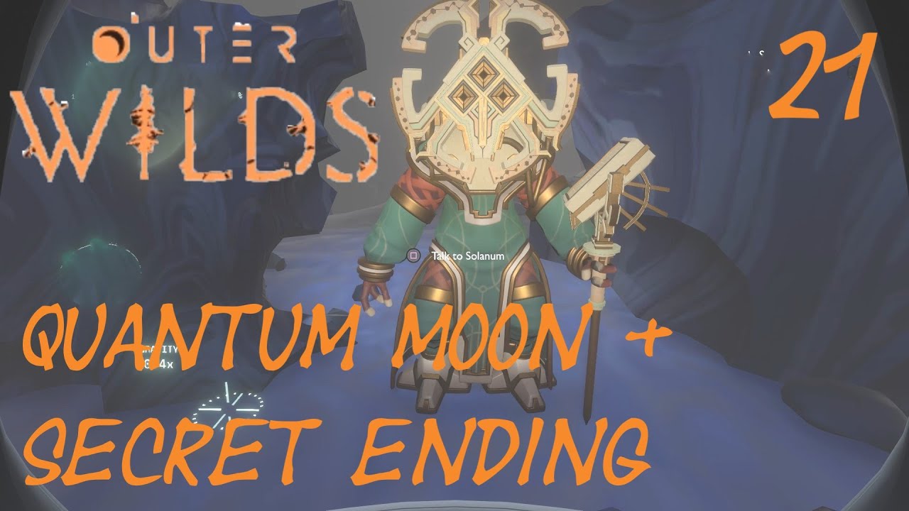 Outer Wilds Gameplay pt21 Quantum Moon and Secret Ending - YouTube