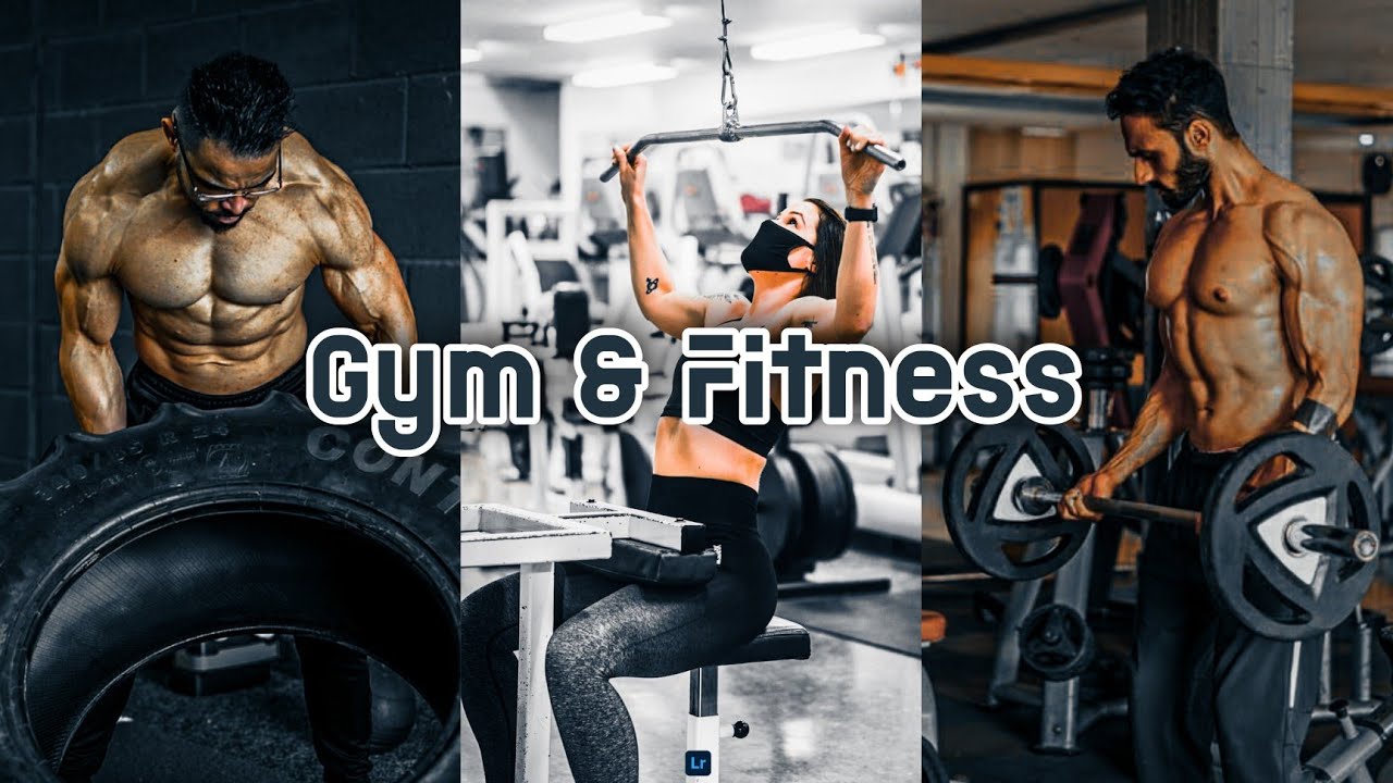 GYM & FITNESS - Preset Tutorial | Free Lightroom Presets | Gym Presets ...