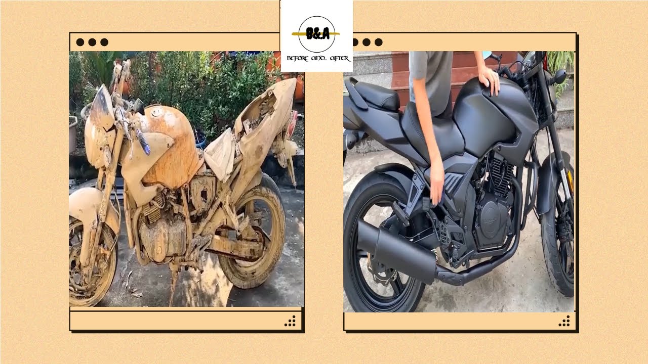 Full restoration parallel twin engine motorcycles - YouTube