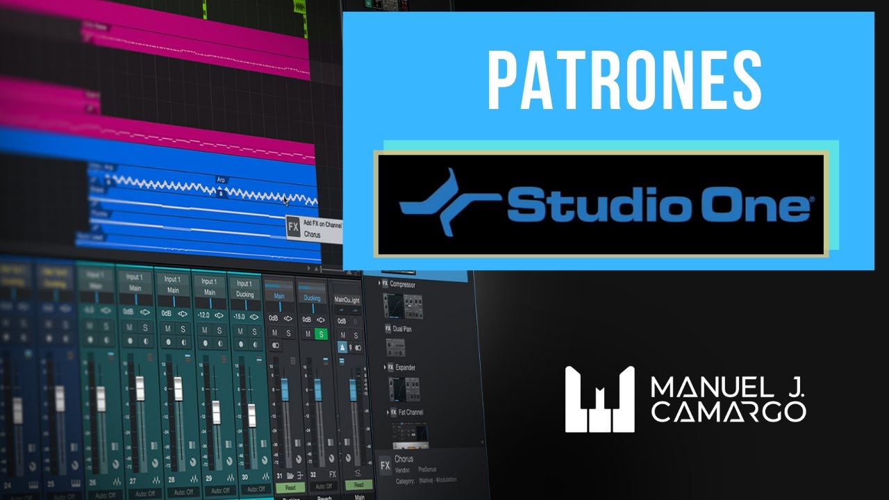 Patrones en Studio One - YouTube