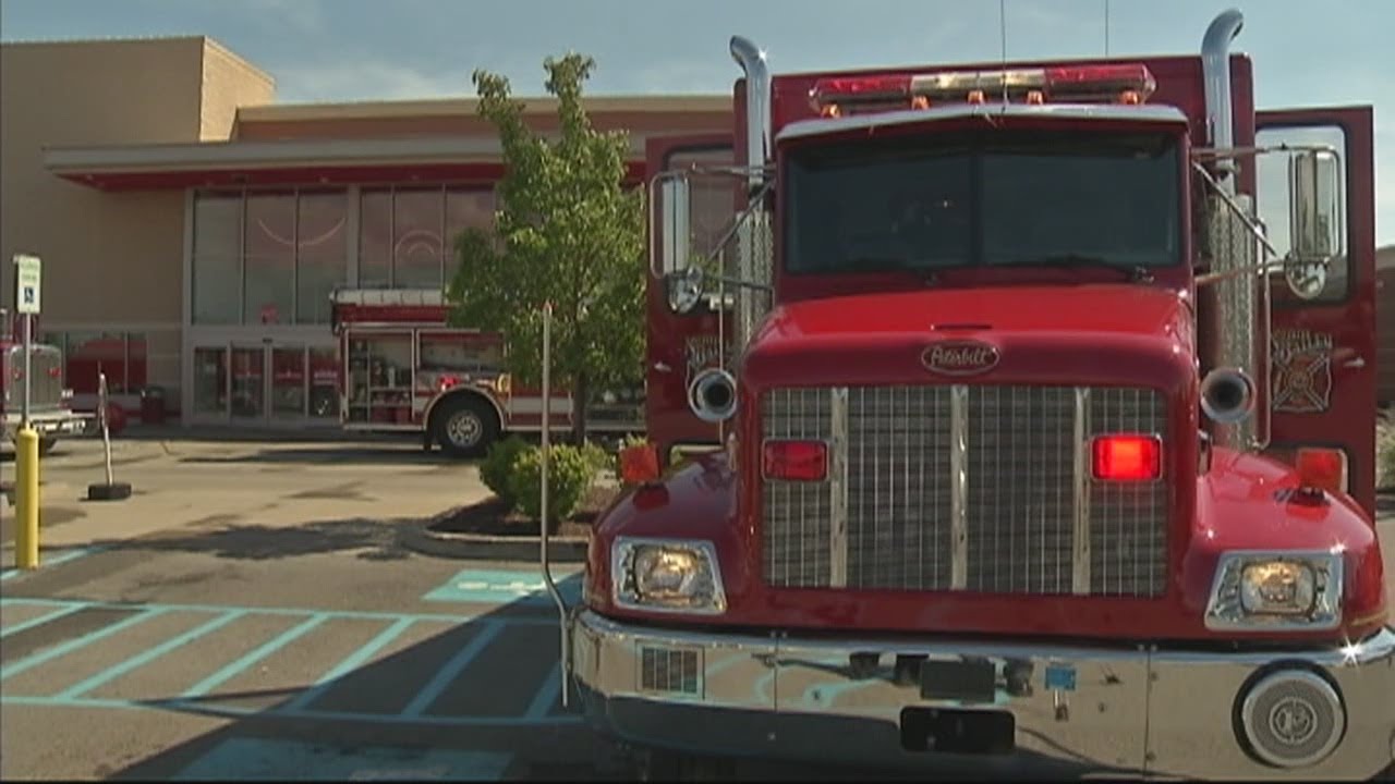 Target store reopens after arson fire - YouTube