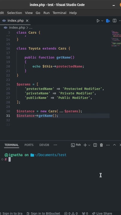 Perbedaan Modifier Access Protected Dan Private Di Php Class Website Coding Phpdasar Youtube