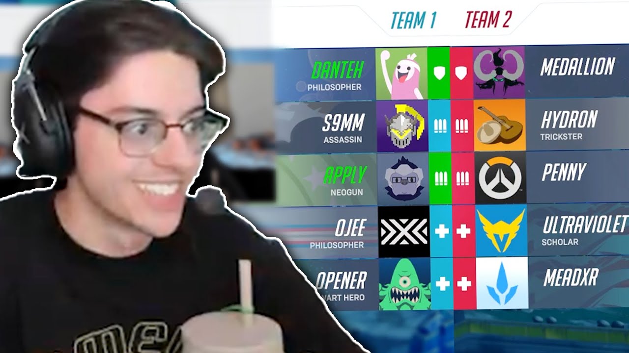 The most STACKED lobby in Overwatch 2! - YouTube