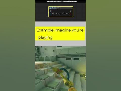 #shorts #unrealengine | Game development for beginners | "Destroy Actor" node - YouTube