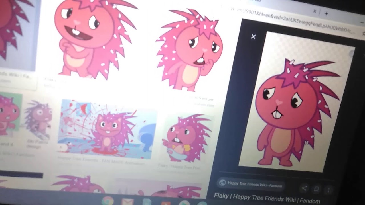 Flippy gets sick with flaky 18+ - YouTube