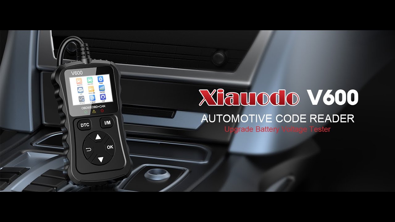 Xiauodo V600 OBD2 Scanner Car Code Reader - Key Features - YouTube