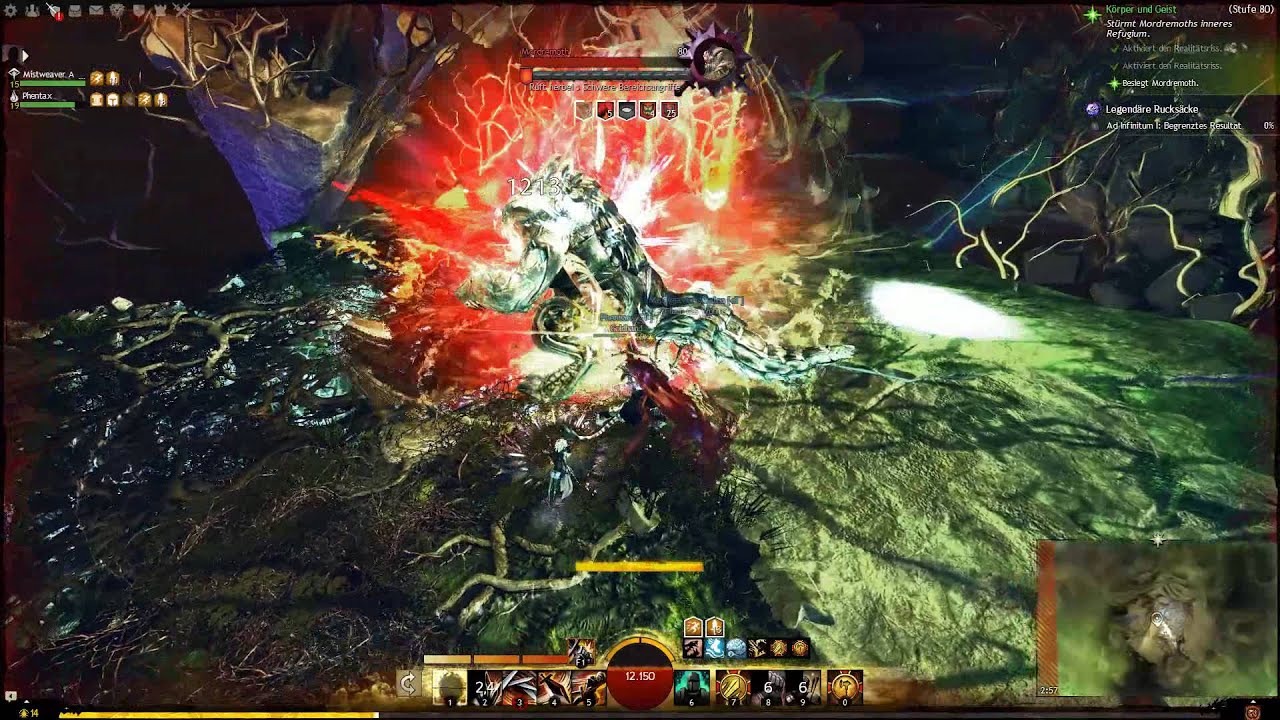 Guild Wars 2 - Heart of Thorns - Mordremoth Endkampf Fehlversuch#1 ...