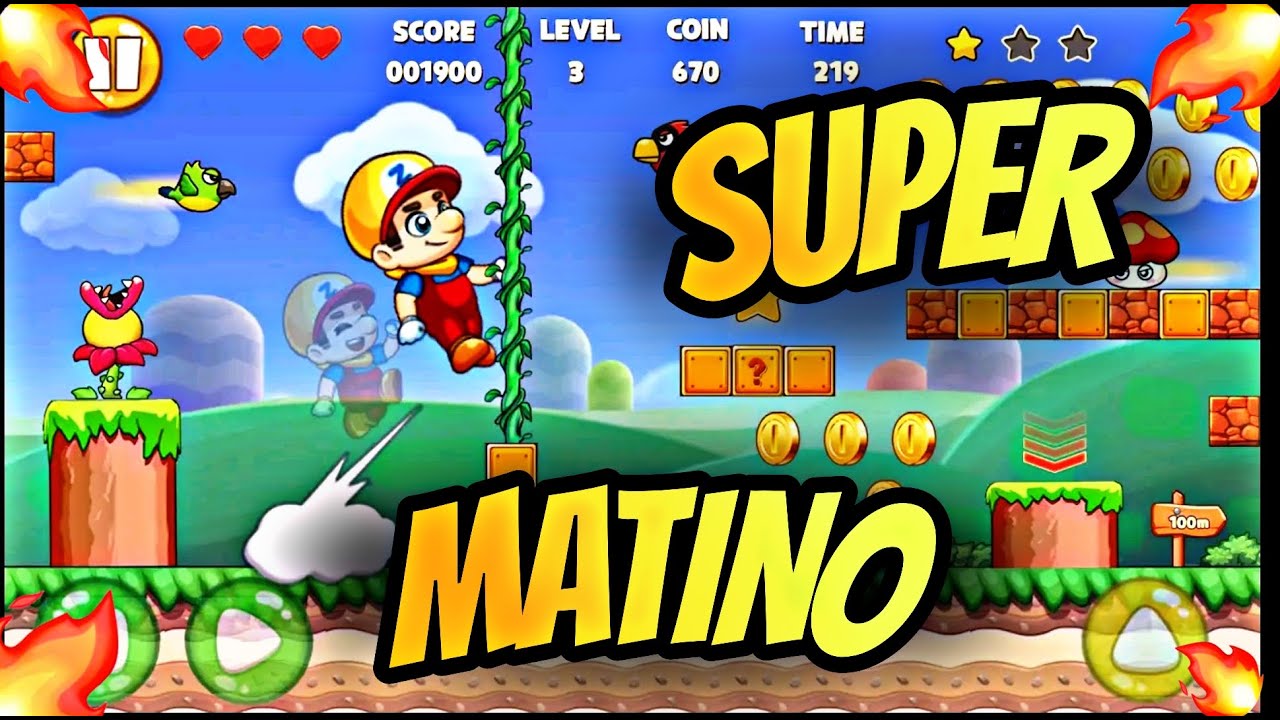 SUPER MATINO || ADVENTURE || GAMEPLAY || ANDROID || #1 - YouTube