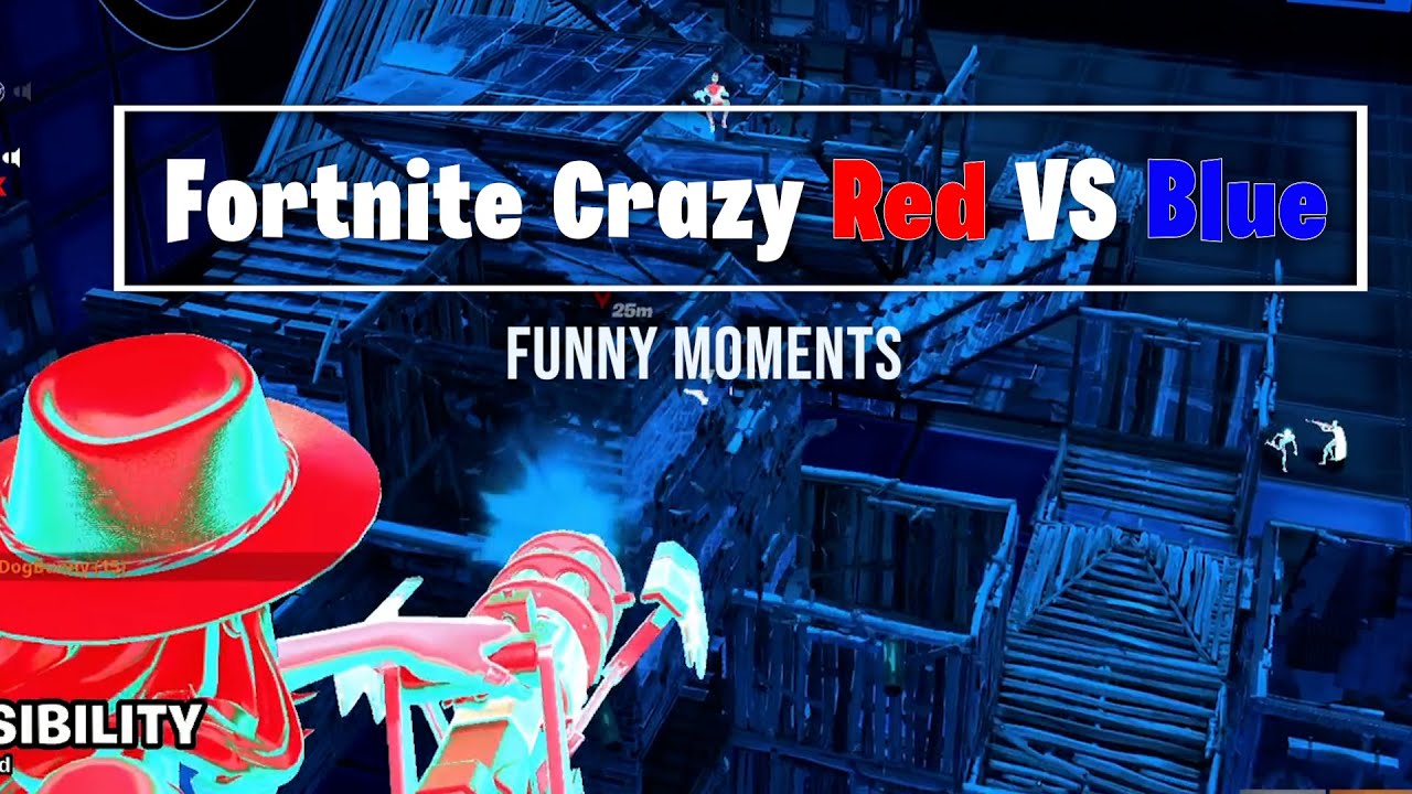 Crazy Red VS Blue with Friends - YouTube