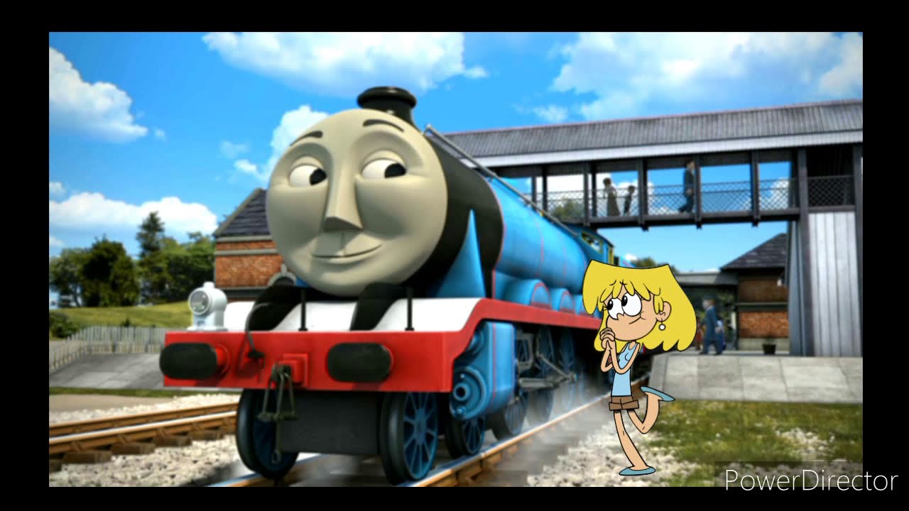 Gordon the Big Engine Meets Lori Loud. - YouTube