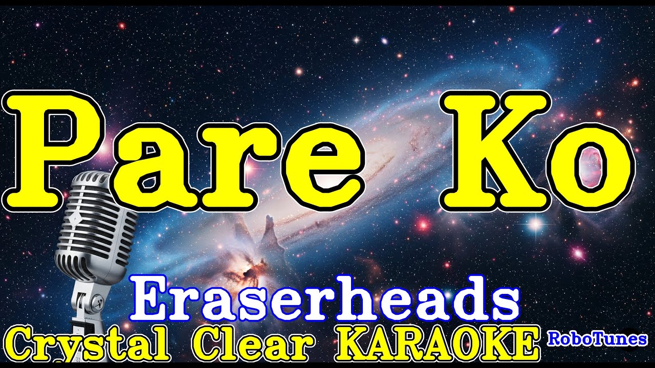 Pare Ko karaoke - YouTube
