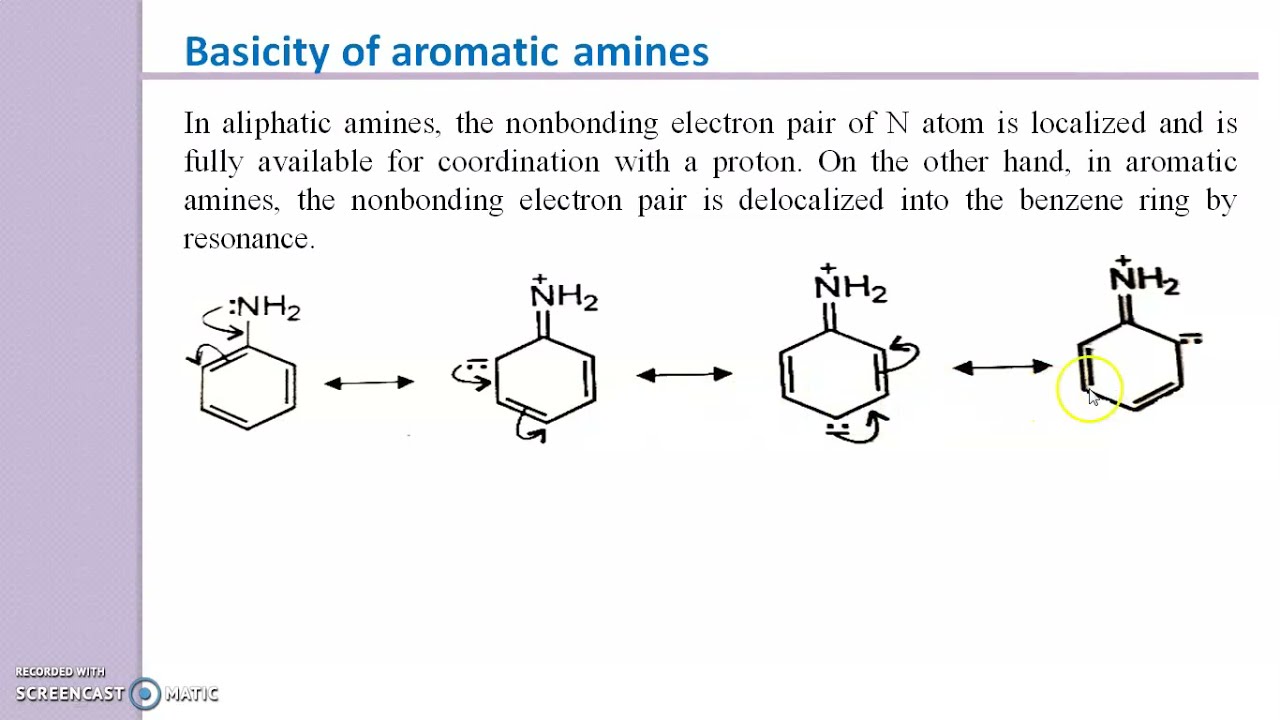 Basicity Of Aromatic Amines YouTube basicity-of-aromatic-amines-youtube