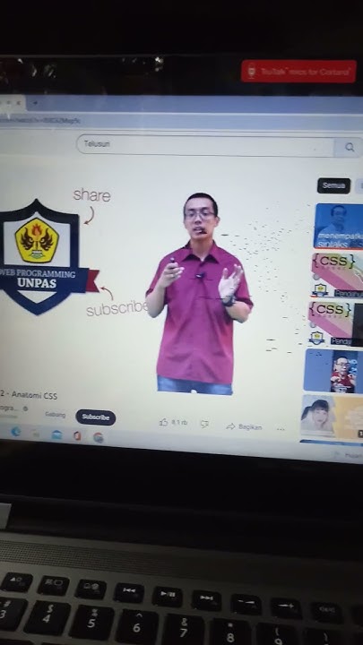 Tugas CSS Dasar -2- Anatomi CSS - YouTube