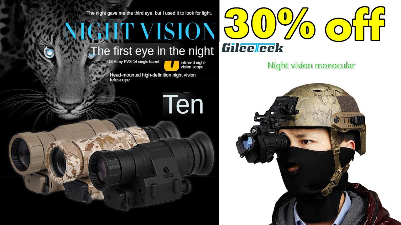 Infrared Night Vision Scope Monocular Device Night Vision with ...