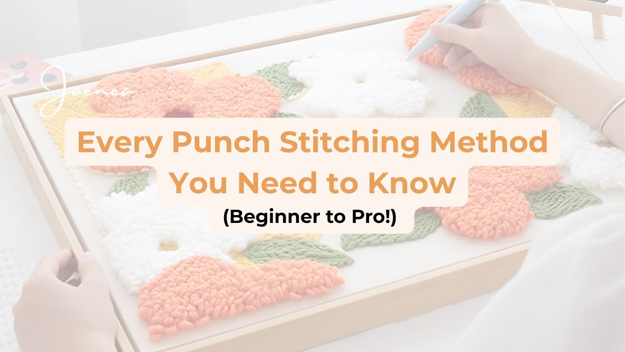 Jaenea HealingWeave — Learn Every Punch Stitching Method - YouTube