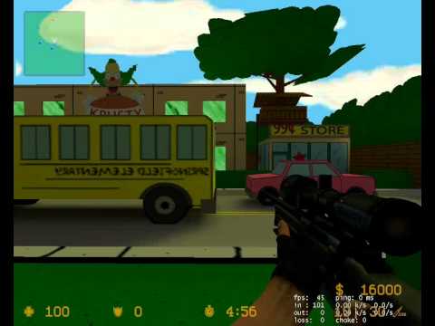 The Simpsons MAP IN CSS! - YouTube