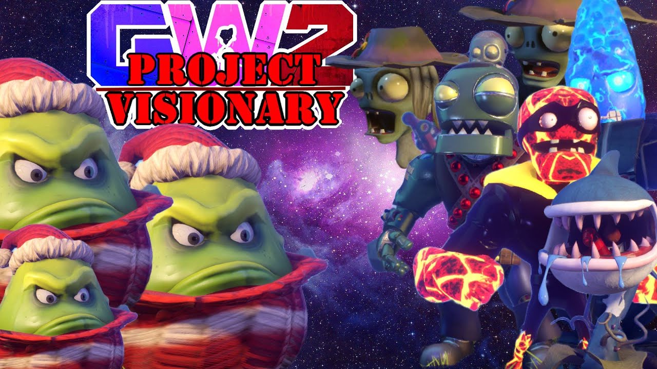 Plants vs Zombies Garden Warfare 2 Playing Project Visionary Test Build ...