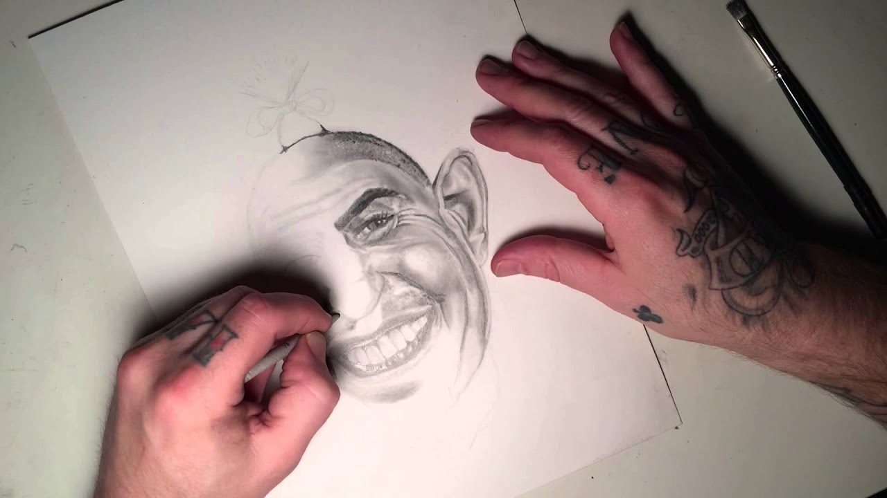 Time Lapse Pinhead Schlitzie by Shred January 13, 2015 - YouTube