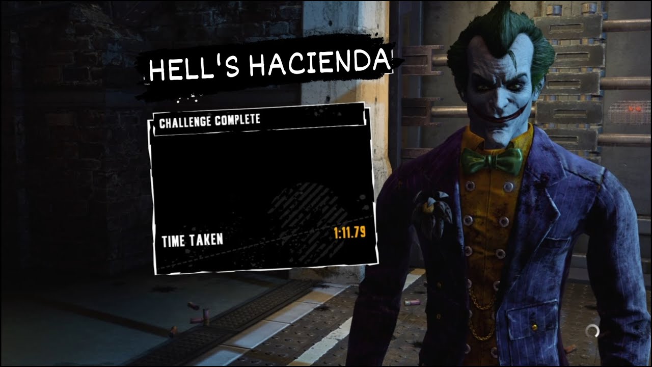BATMAN: ARKHAM ASYLUM - HELL'S HACIENDA [PS4] - YouTube