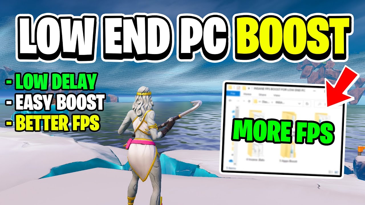 Get better FPS on Low End PC 🔥 ! *Fix Stutters & Increase FPS* Fortnite ...