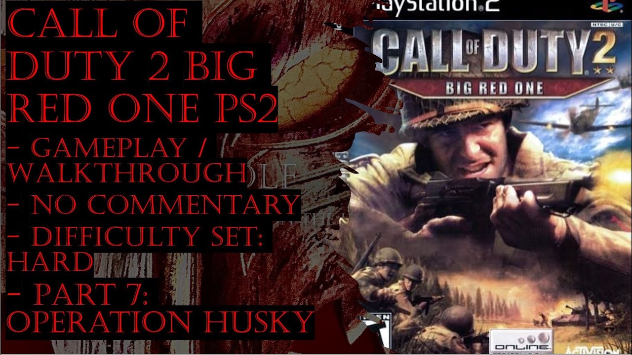 Call Of Duty 2 Big Red One PS2 (Hard) Gameplay Walkthrough Part 7 (No ...