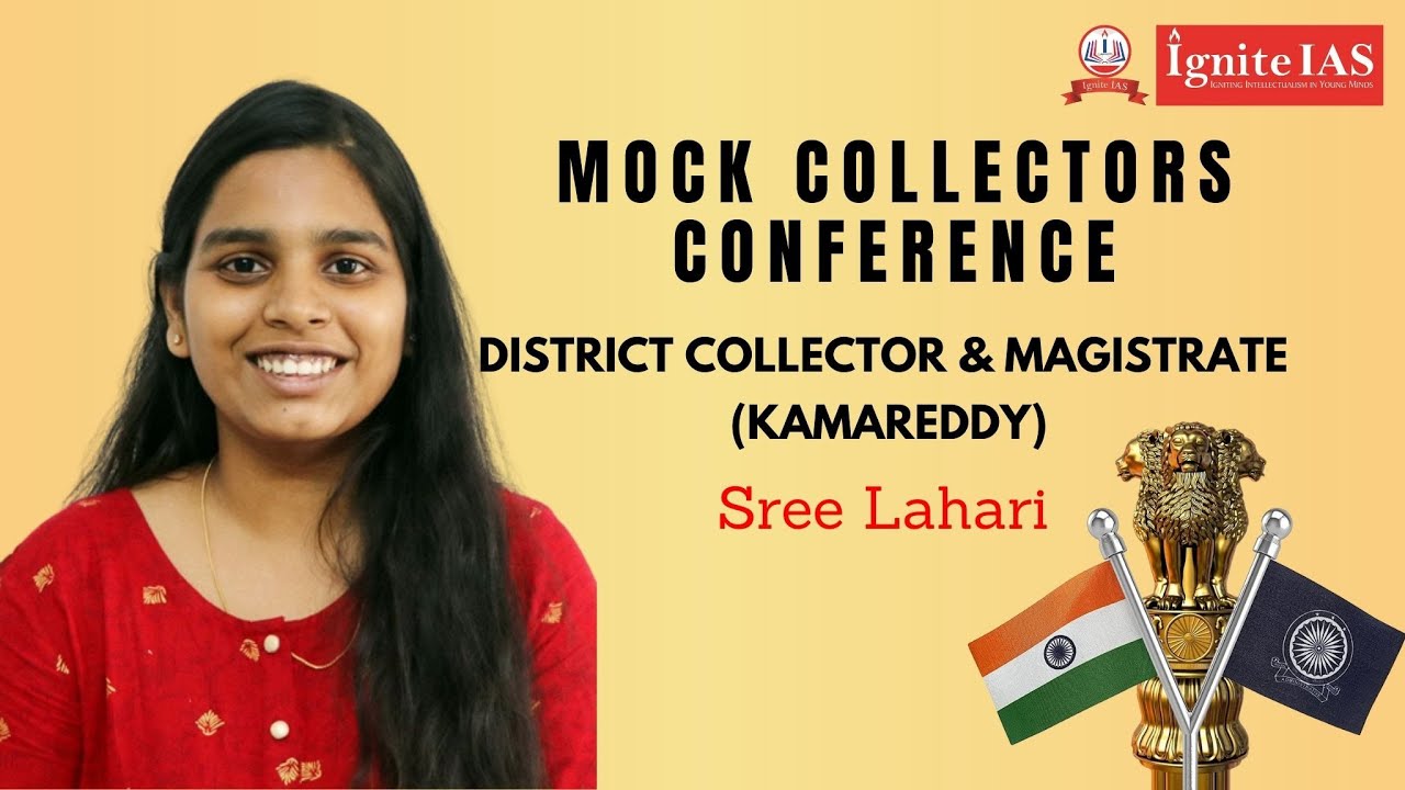 SREE LAHARI I Collector & District Magistrate Kamareddy #upsc #ias #ips ...