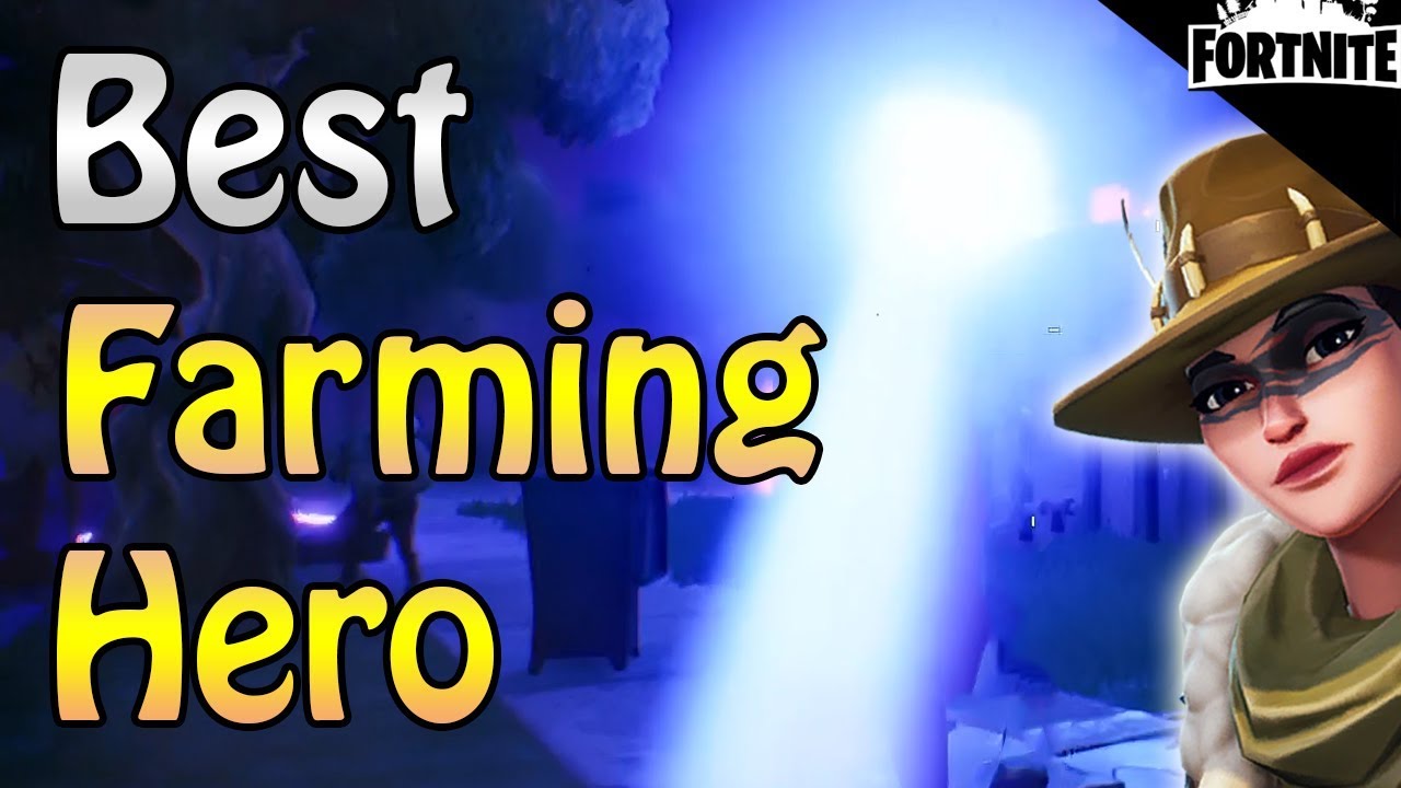 FORTNITE - Best Hero To Use While Farming (Archaeolo-Jess Perks And ...