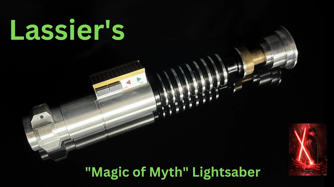Lassier's "Magic of Myth" Luke Skywalker Lightsaber with Crystal ...
