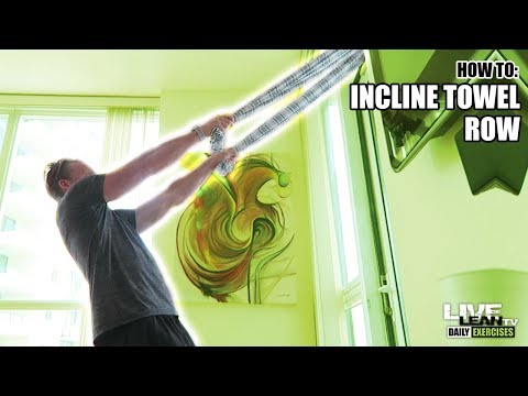 What muscles do towel rows work?