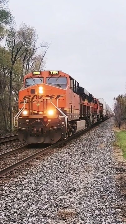 BNSF #7164 Intermodel east bound!! - YouTube