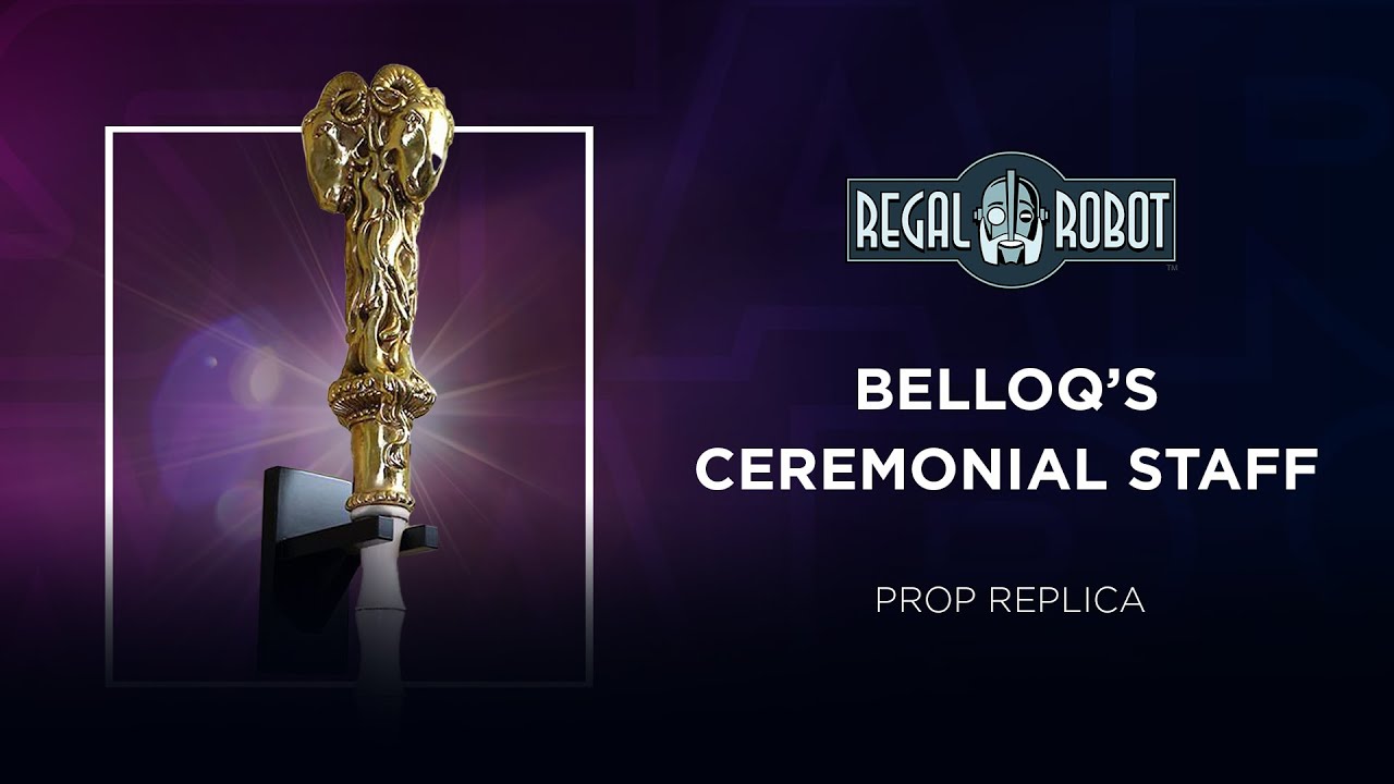 Regal Robot Belloq's Ceremonial Staff // Product Spotlight - YouTube