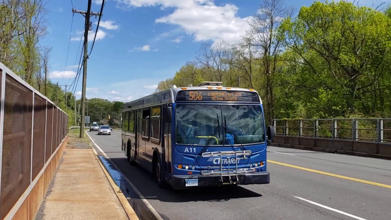 CT Transit 2010 New Flyer D35LFR A11 On Route 506 - YouTube